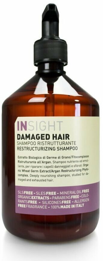 Шампунь для восстановления поврежденных волос DAMAGED HAIR, INSIGHT PROFESSIONAL