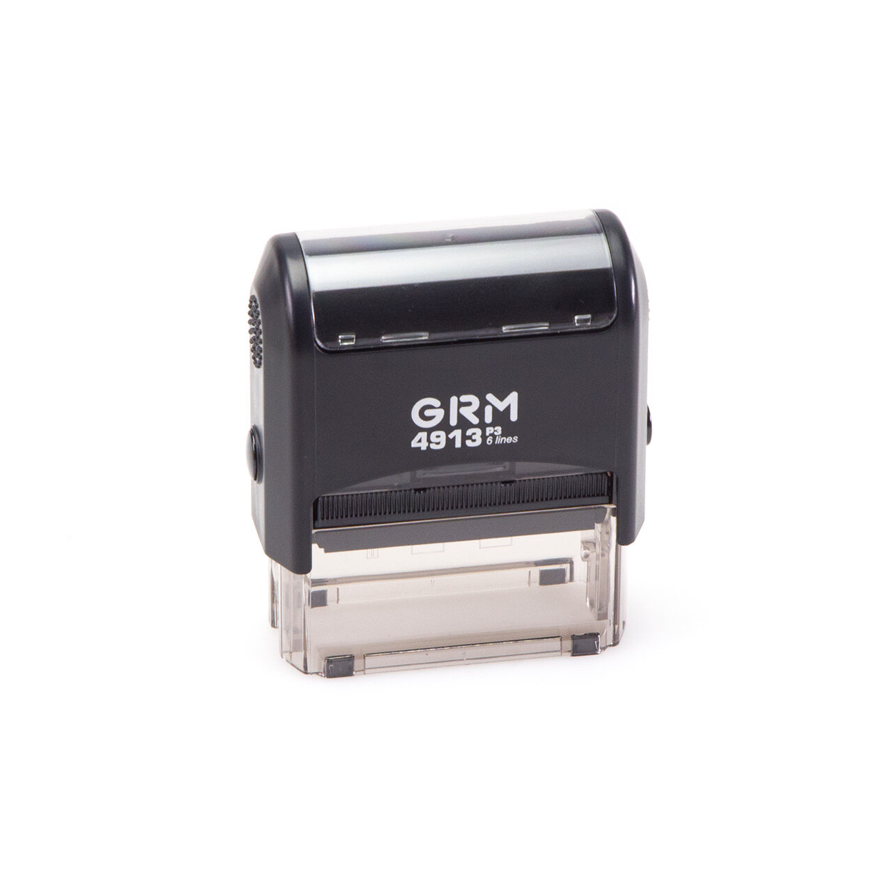 GRM 4913_P3 оснастка для штампа 59х23мм, черный матовый корпус