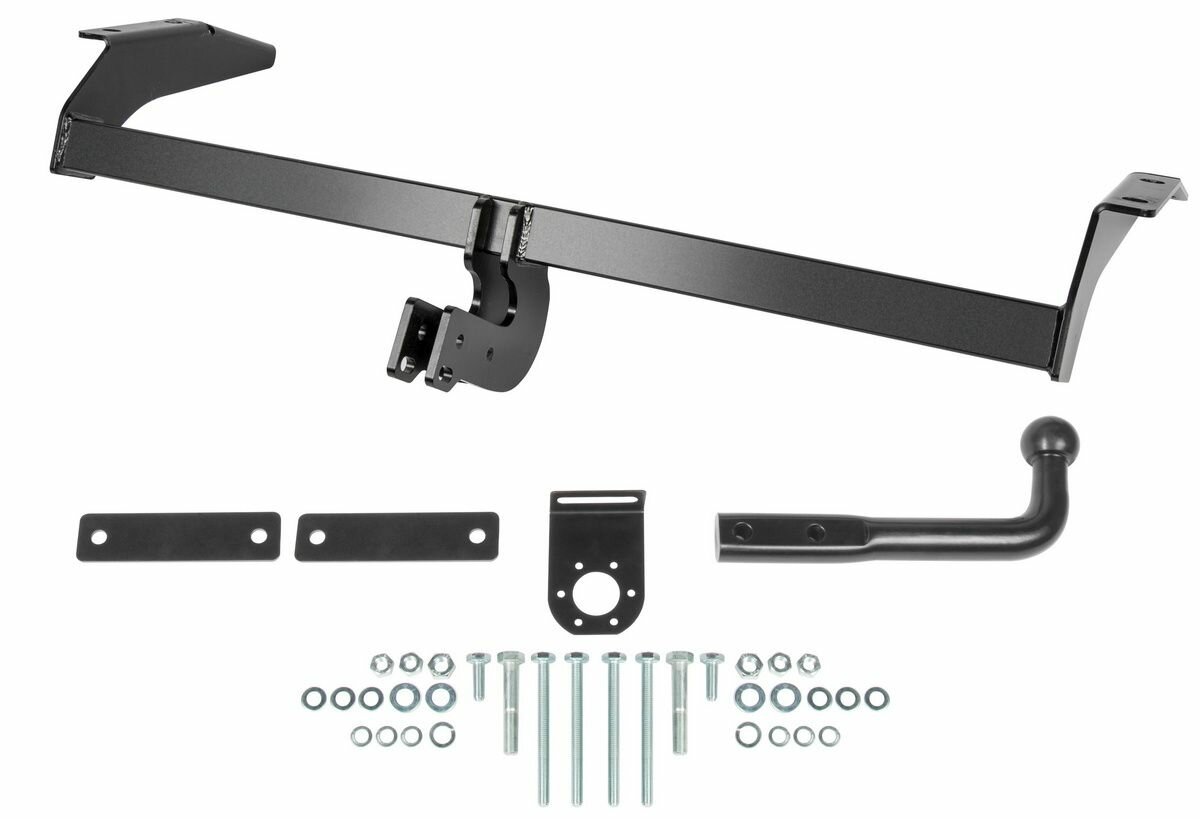 Фаркоп с элект. Smart, для Chevrolet Niva 2002-2020/Niva Travel 2021-н. в, шар A, 1200/75 кг, F.6016.001, Berg (паспорт, сертификат)