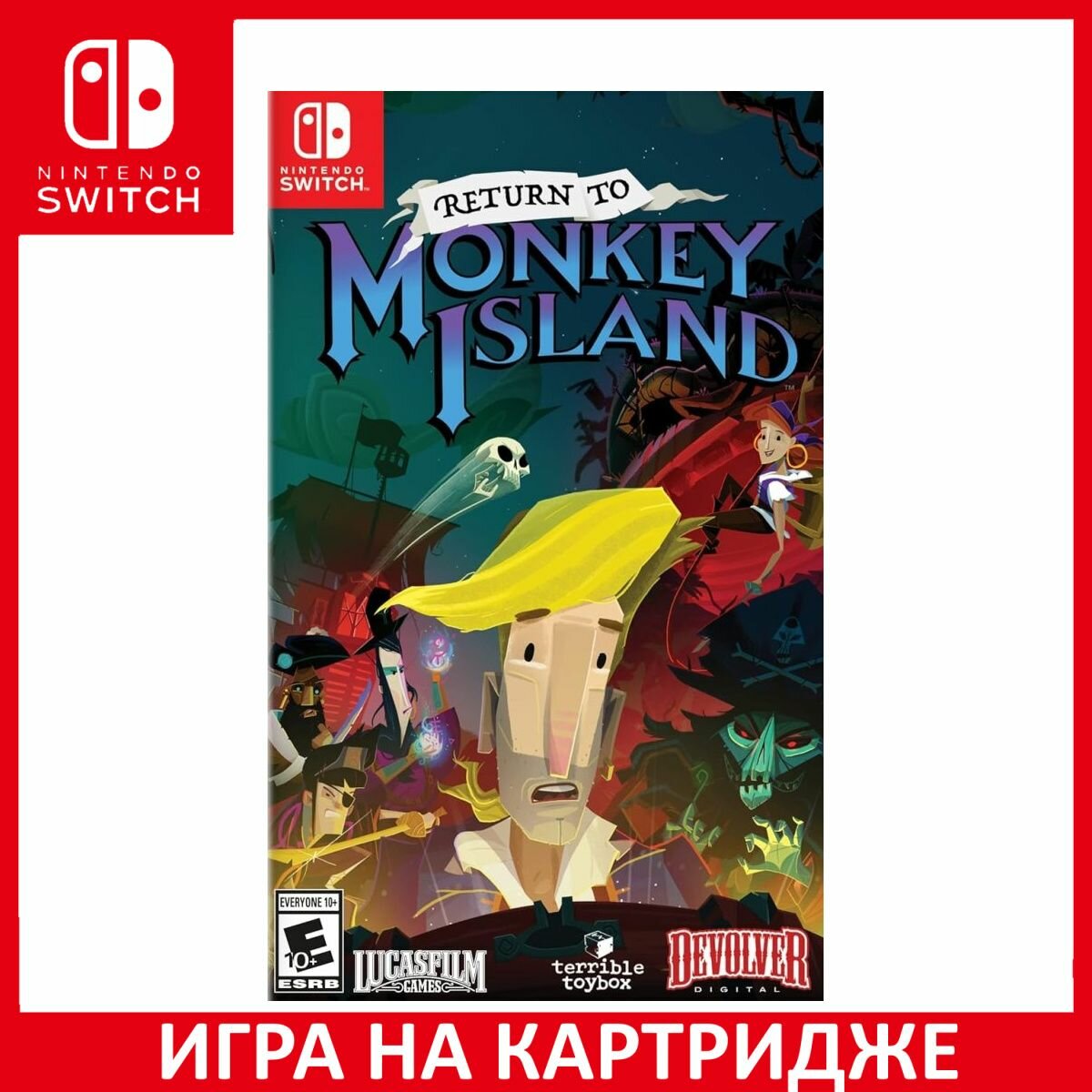 Игра Return to Monkey Island Switch Картридж на Nintendo Switch