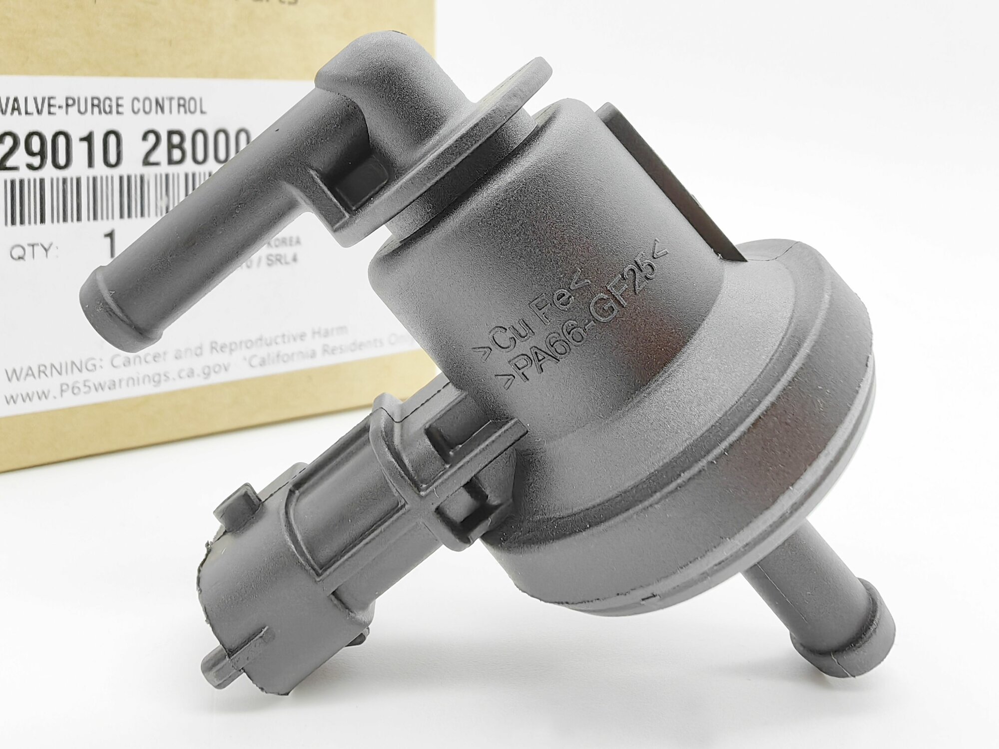 Клапан электромагнитный контроля давления топлива 29010-2B000 Hyundai Solaris (10-)/Kia Rio (11-) 1.4i/1.6i