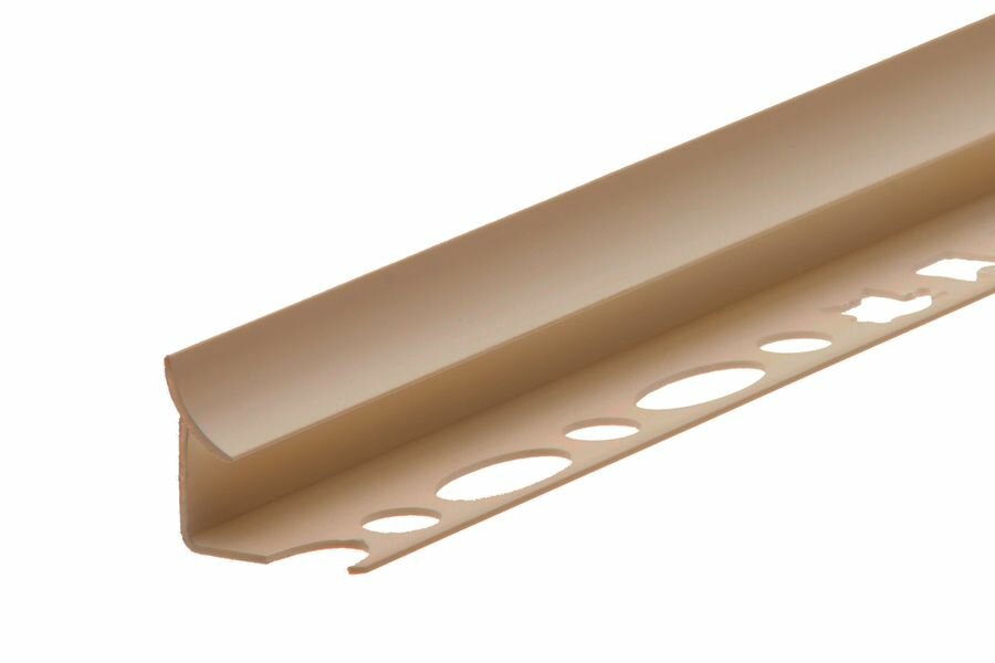Профиль для плитки внутренний 9 мм карамель VD107, Cezar (Польша), 1шт