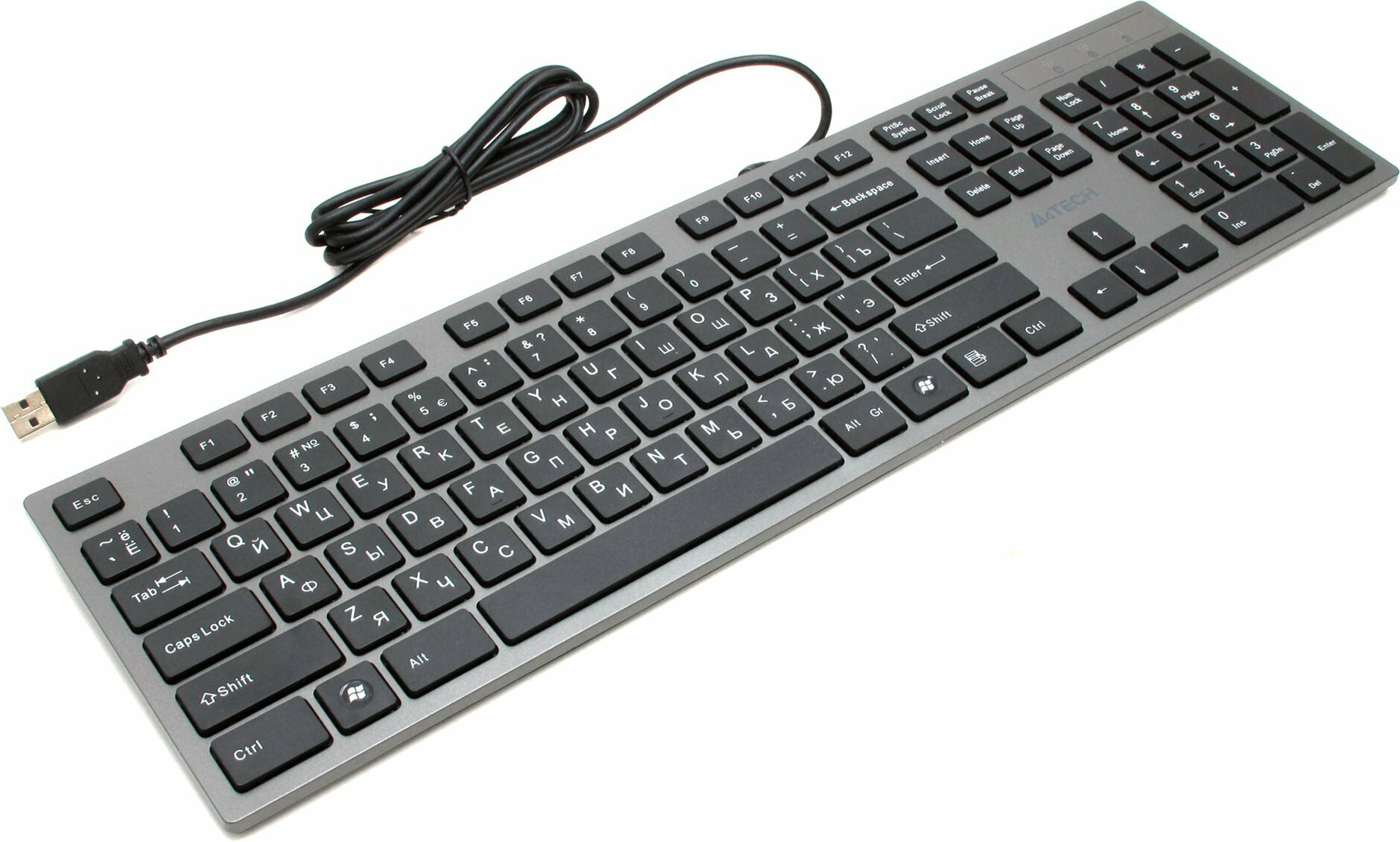 Клавиатура A4Tech KV-300H USB slim KV-300H
