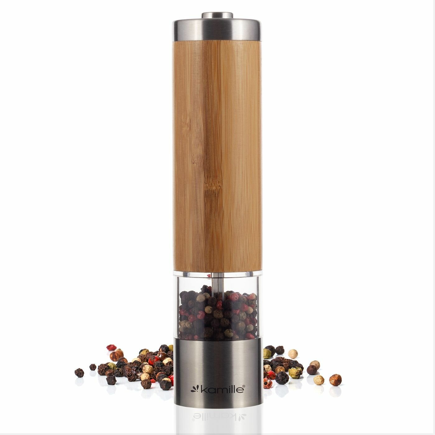 Электрическая мельница для перца KAMILLE.