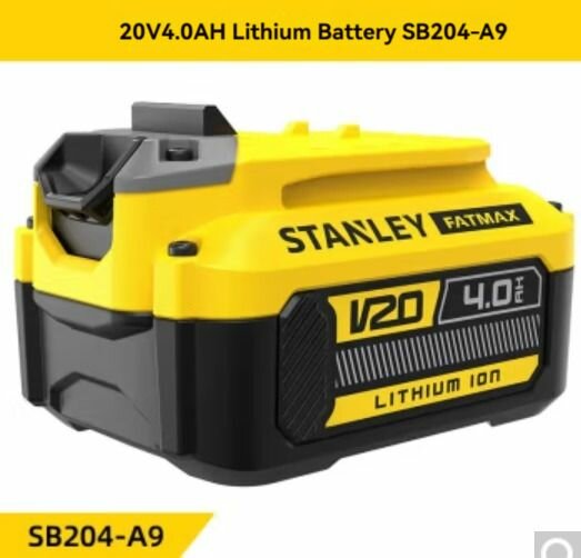 Аккумулятор Stanley SB204-A9 20 В 4,0 Ач Набор электроинструментов