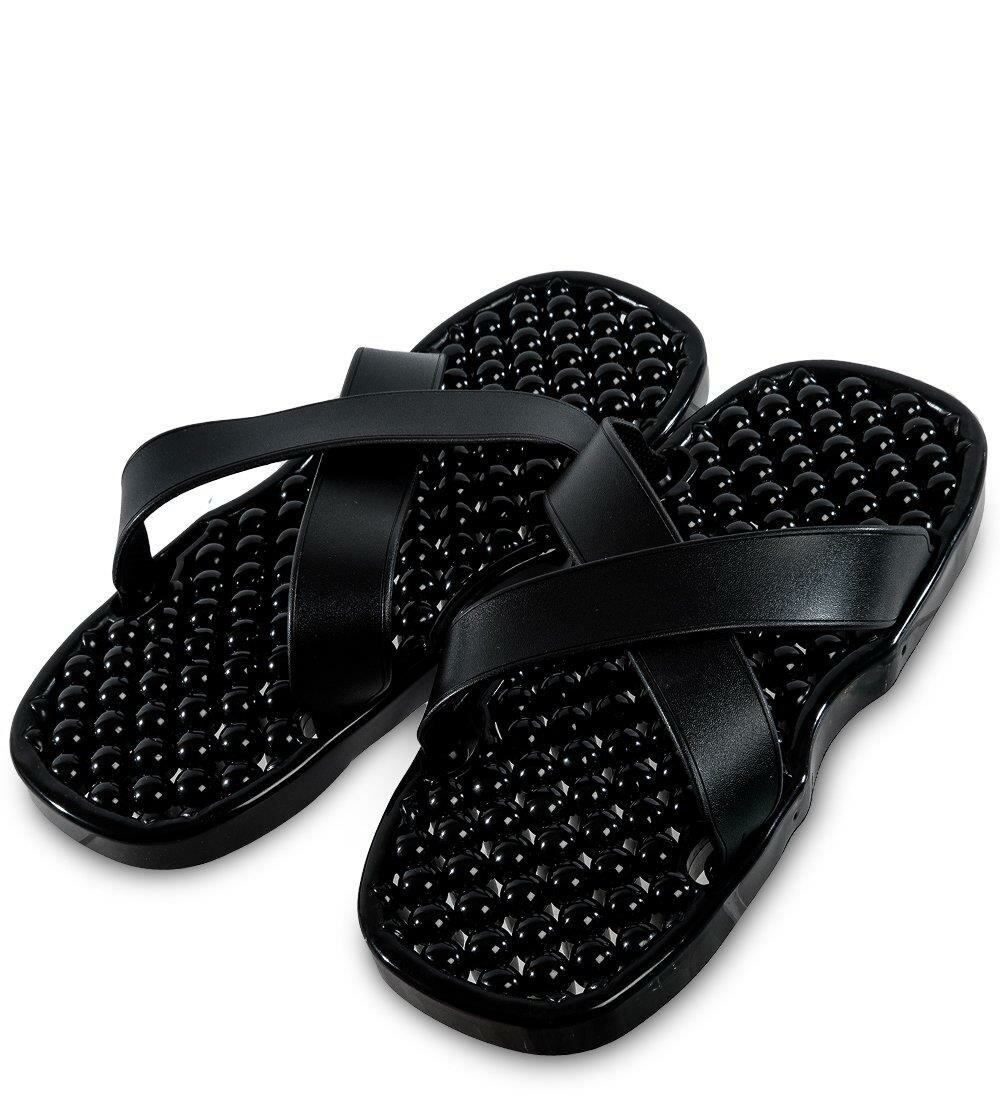 Массажные тапочки черные, длина 26,5см A2154418 Art Home, Китай.