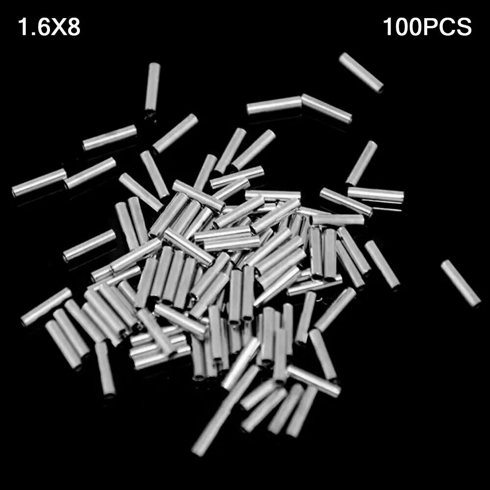 Медные обжимные трубки 1.6X8, 100 шт