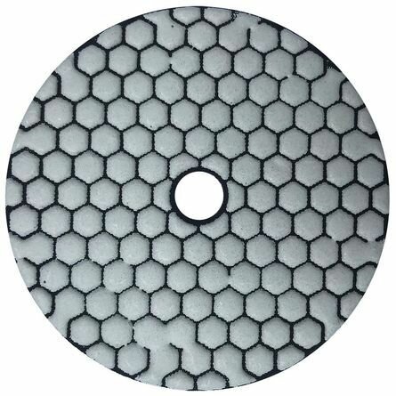 Диск полировальный эластичный HEXAGONAL GOLD APEX (без водяного охлаждения) 125 мм, зерно 50