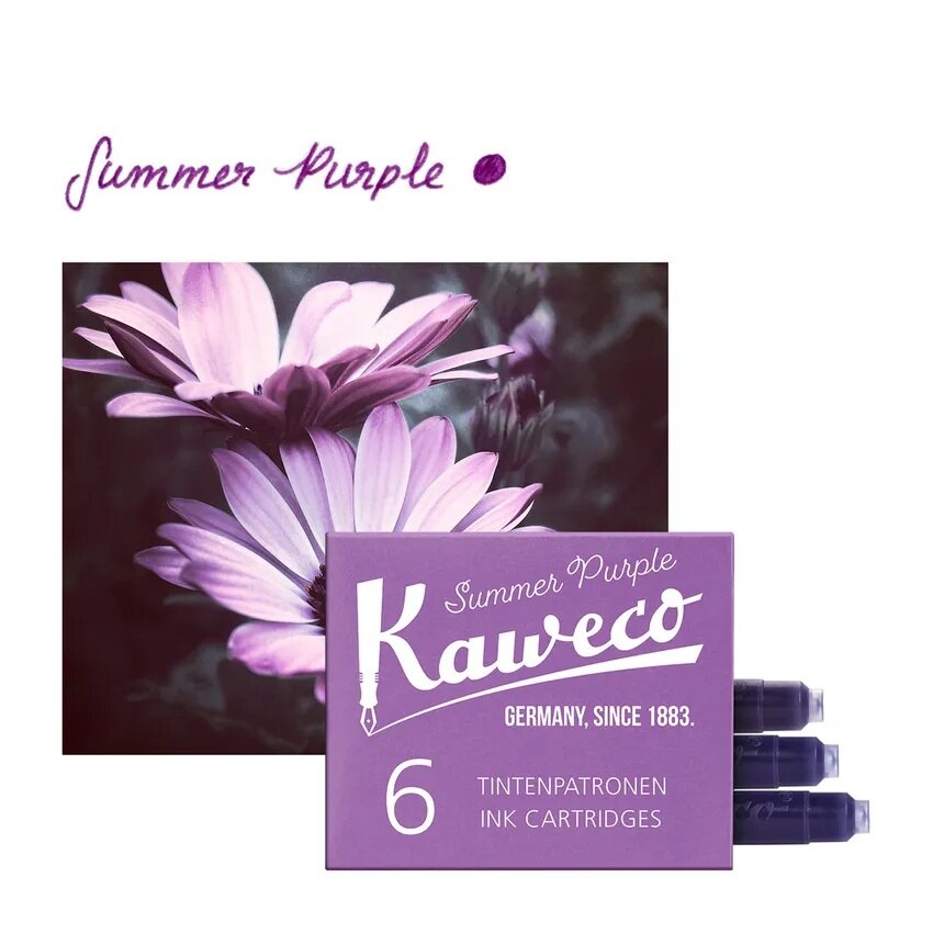 Набор картриджей KAWECO Summer Purple 6шт фиолетовый (10000010)