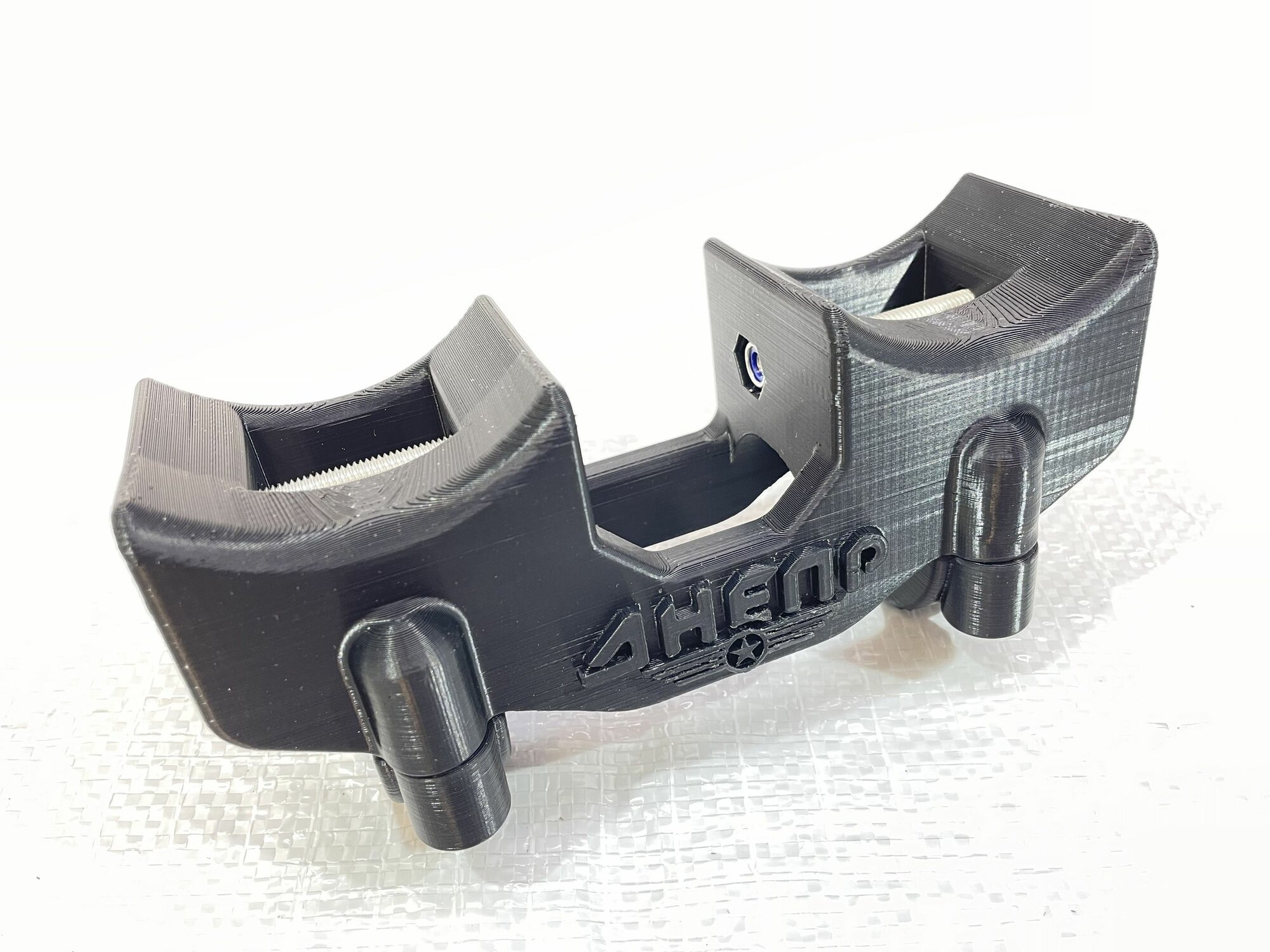 Крепление ПТФ Днепр. На переднюю дугу коляски D 34/70