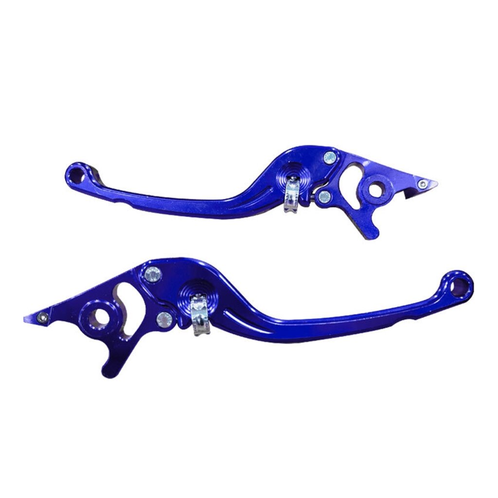 1 Пара Рычагов Тормозной ручки Сцепления мотоцикла, Подходят Для большинства Моделей Мотороллеров Модификация Ручки Тормозного Рычага