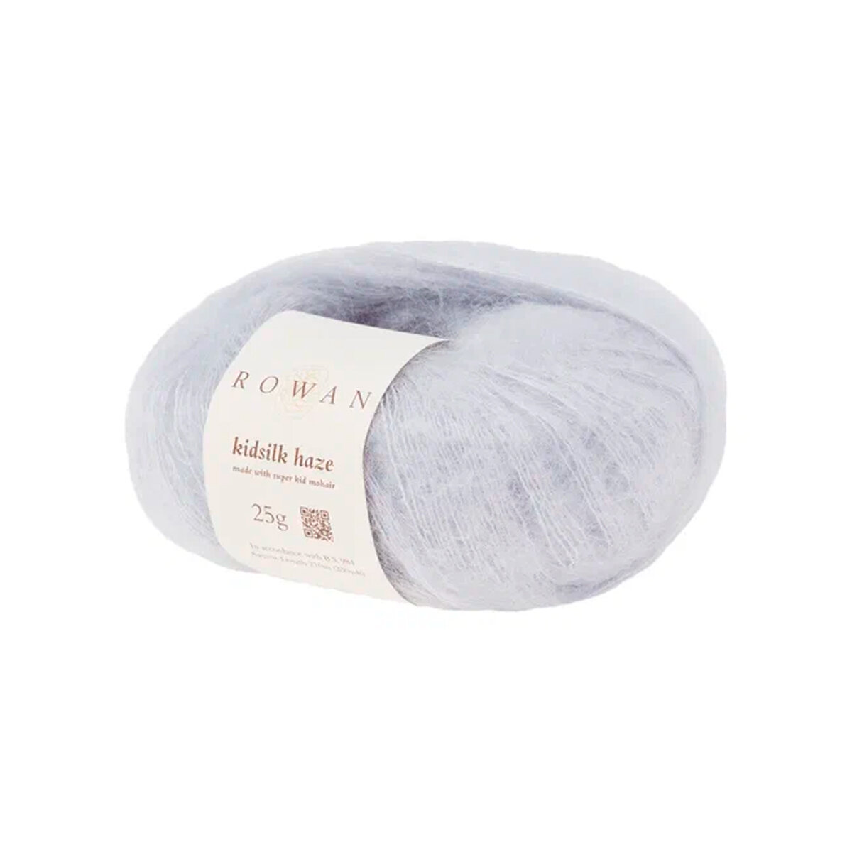 Kidsilk Haze /Кидсилк Хэйз/ пряжа Rowan, Z012000 (642, ghost (призрак), серый)