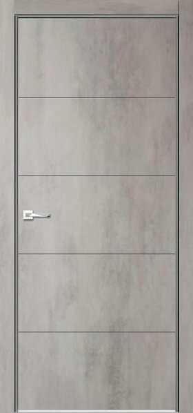 Межкомнатная Дверь Verda Севилья 21 Бетон Светлый Глухая 2000х900мм (Полотно 1шт) / Верда