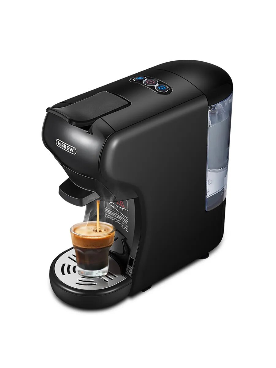 Электрическая кофемашина HiBREW 4 в 1 с постоянной