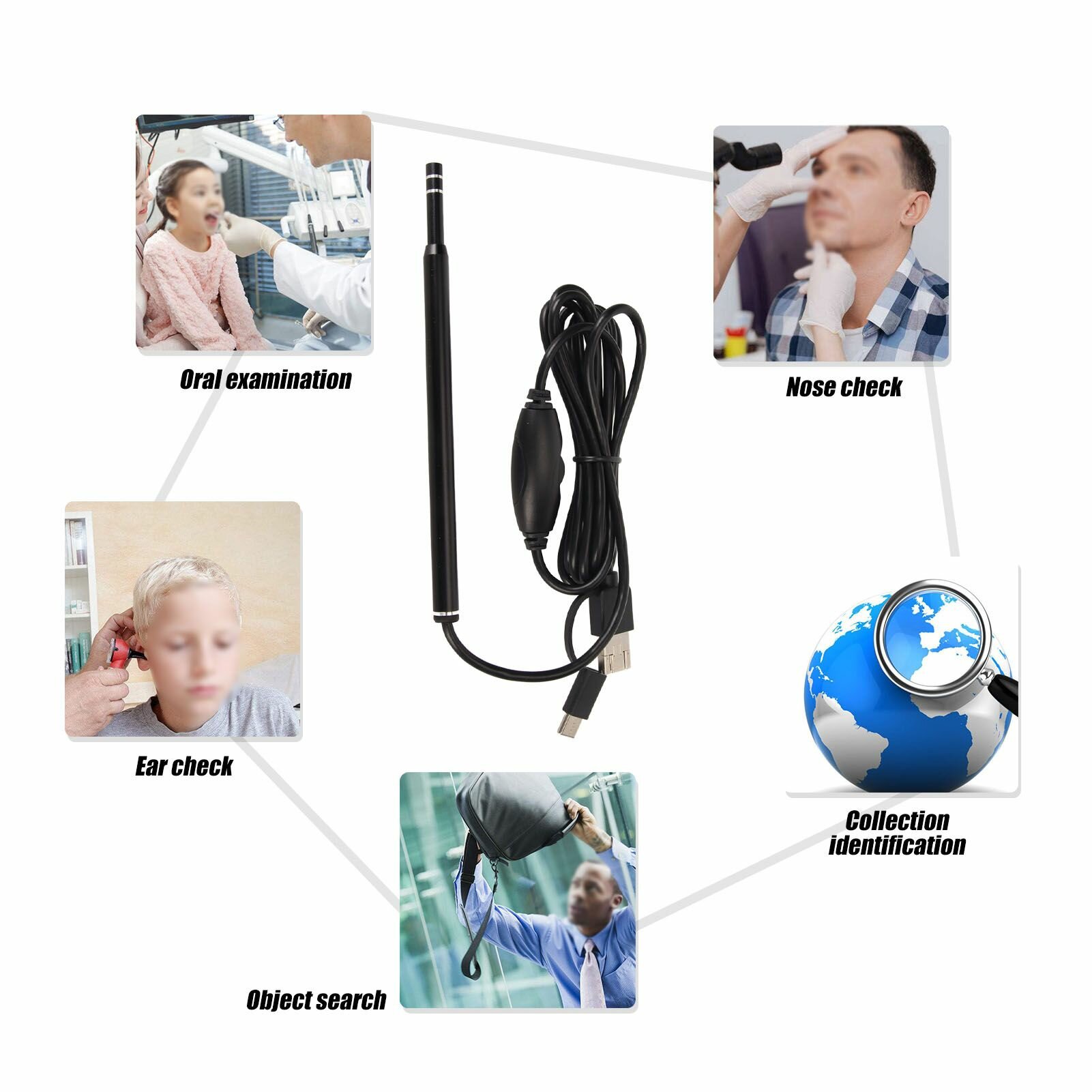 3 в 1 USB -эндоскоп — фото 1