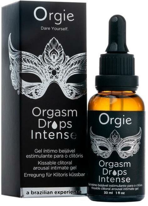 Съедобный жидкий вибратор Orgasm Drops Intense