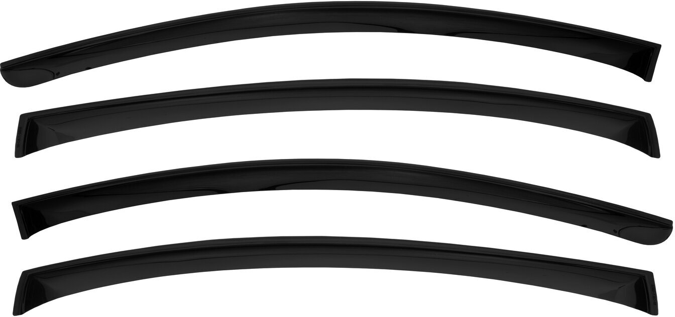 Дефлекторы окон накладные Rein для Chevrolet Cruze [седан 2009-2015]