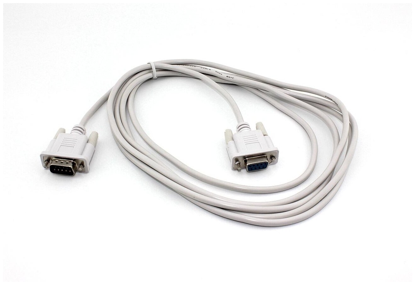 Кабель с разъёмами DB9 мама-папа 3 м