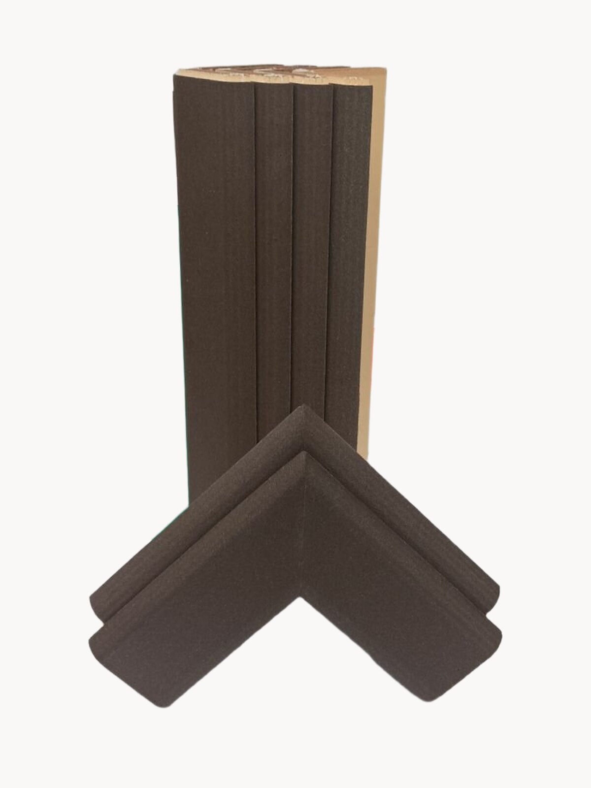 Оконные Откосы Утеплённые, Фасадные, Набор на окно(углы в комплекте), цвет Шоколад 4откоса+2 угла, глубина 160 мм