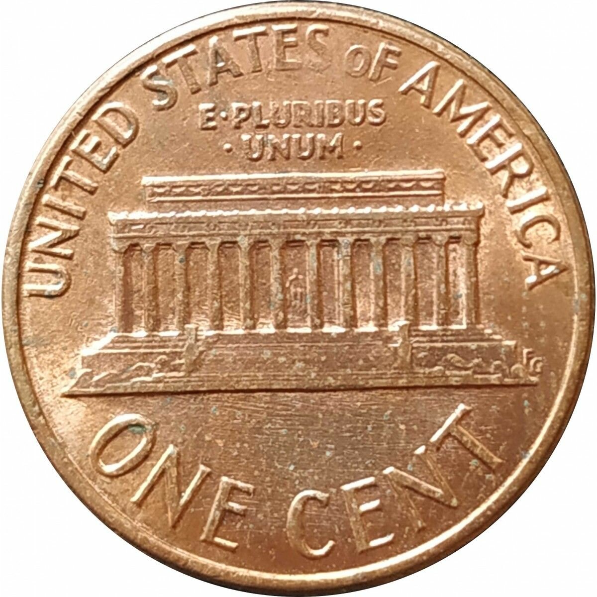 1 цент 1988 США без знака монетного двора