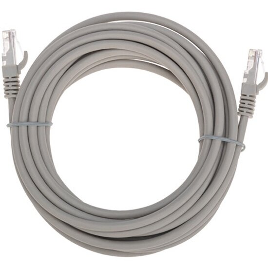 Патч-корд U/UTP Rexant cat 6, медь, LSZH (негорючий), 5 м, RJ45-RJ45, 26AWG, серый