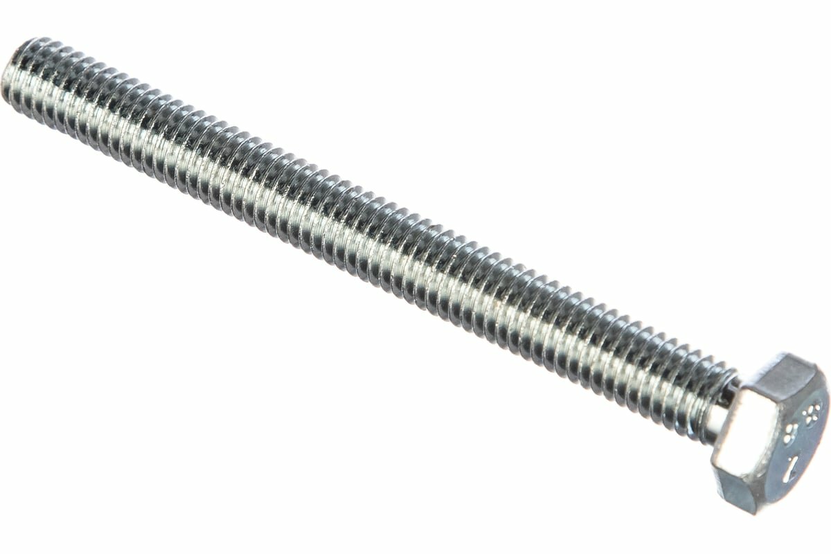 Tech-Krep Болт DIN 933, шестигранная головка, оцинкованный М8x80, 20 шт, коробка