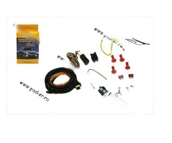 Комплект для подключения п/т фар 1117-19 калина-1 автоэлектроника под блок предохранителей delphi до
