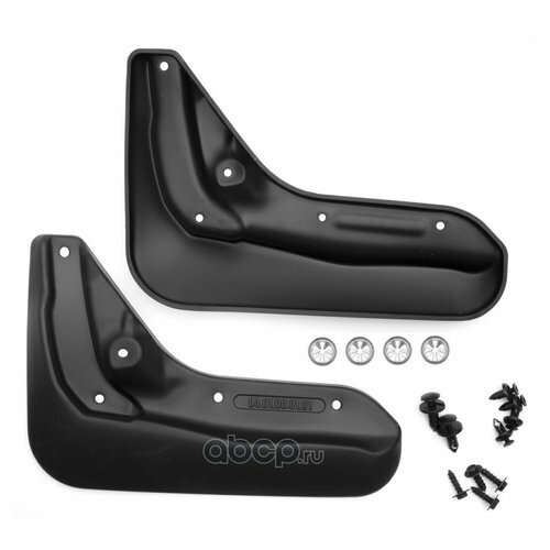 Брызговики передние AUDI Q7, 2015-, 2 шт. (optimum) в пакете / Ауди Ку7 Autofamily NLF0401F13