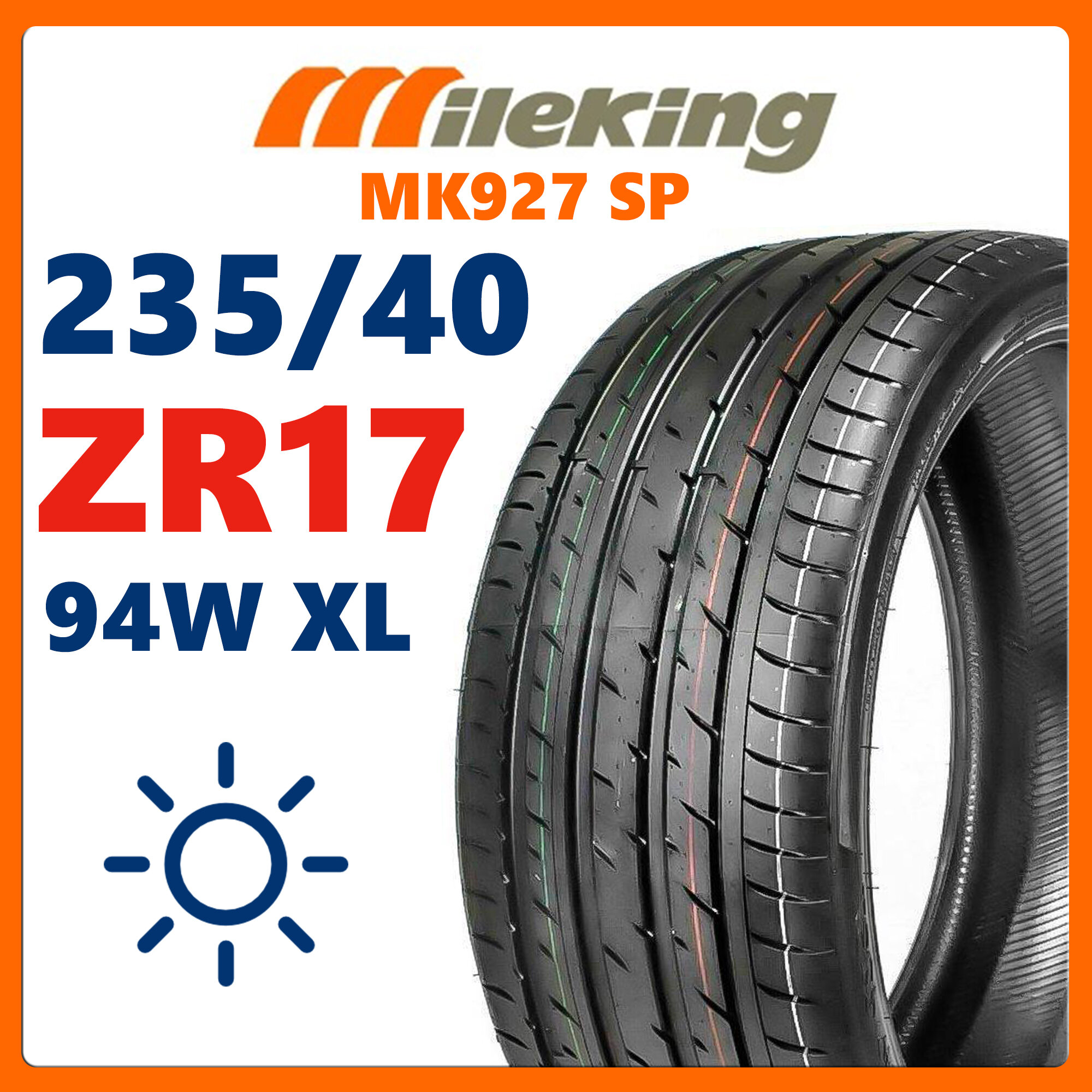 Шины летние Mileking MK927SP 235/40ZR17
