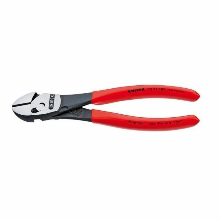 KNIPEX TwinForce Бокорезы фосфатированные, обливные ручки L-180