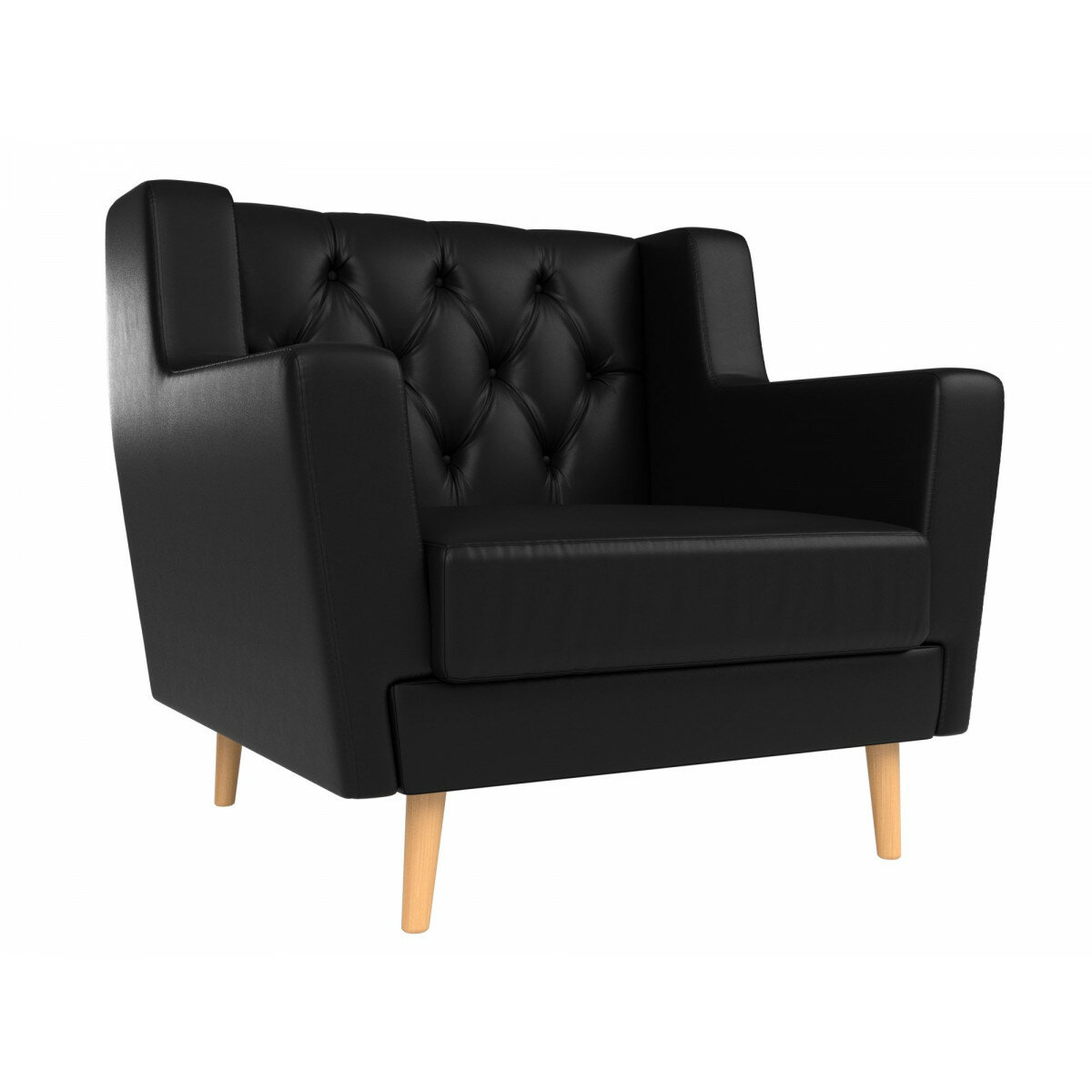 Кресло Брайтон Люкс, Экокожа, Модель 108911