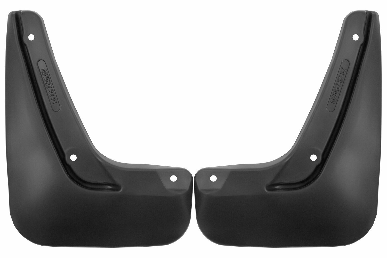 Брызговики задние подходят для CHANGAN UNI-K I 2020 - 2 шт.(optimum) в пакете / Чанган Юни-К