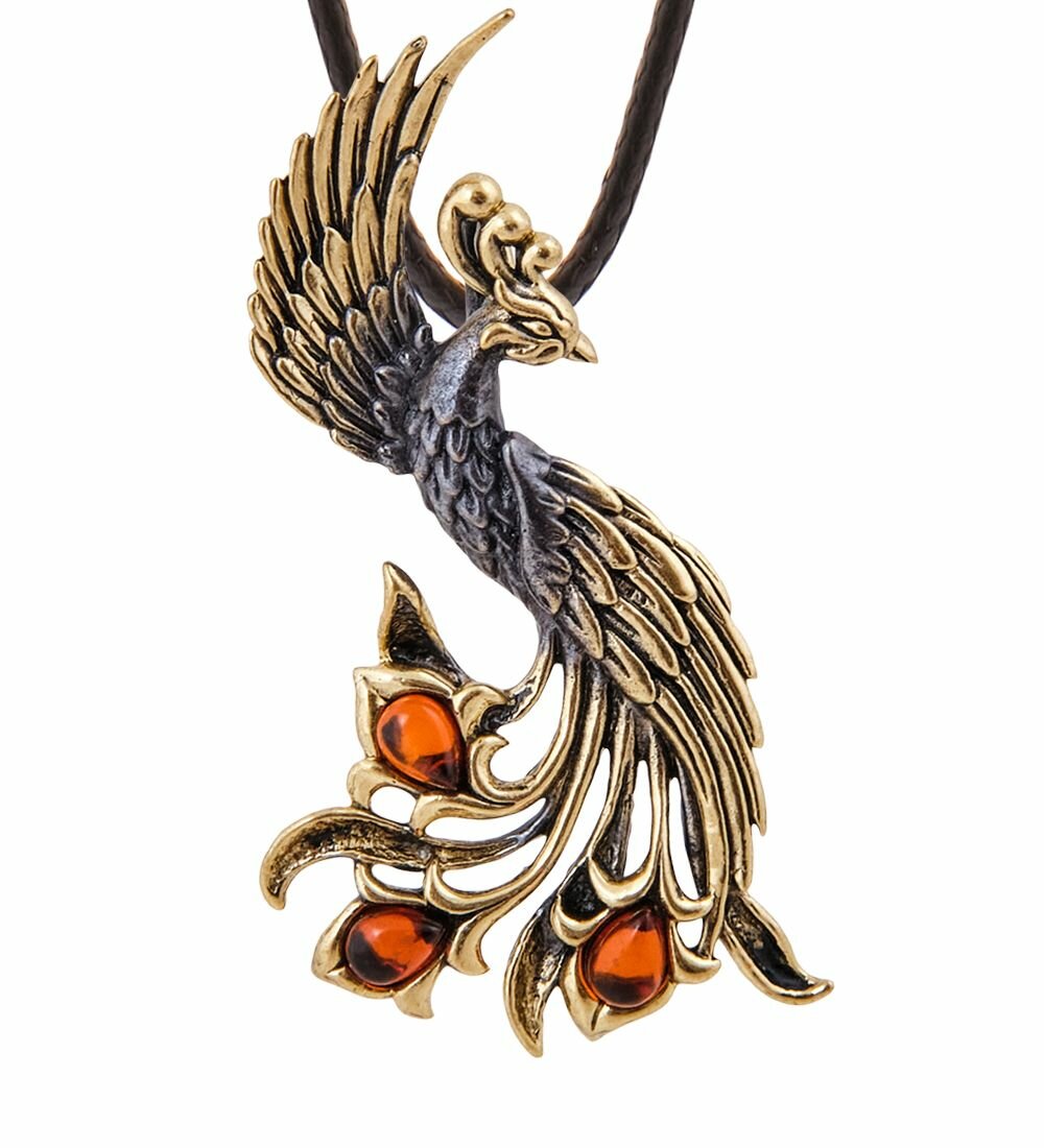 Колье, янтарь