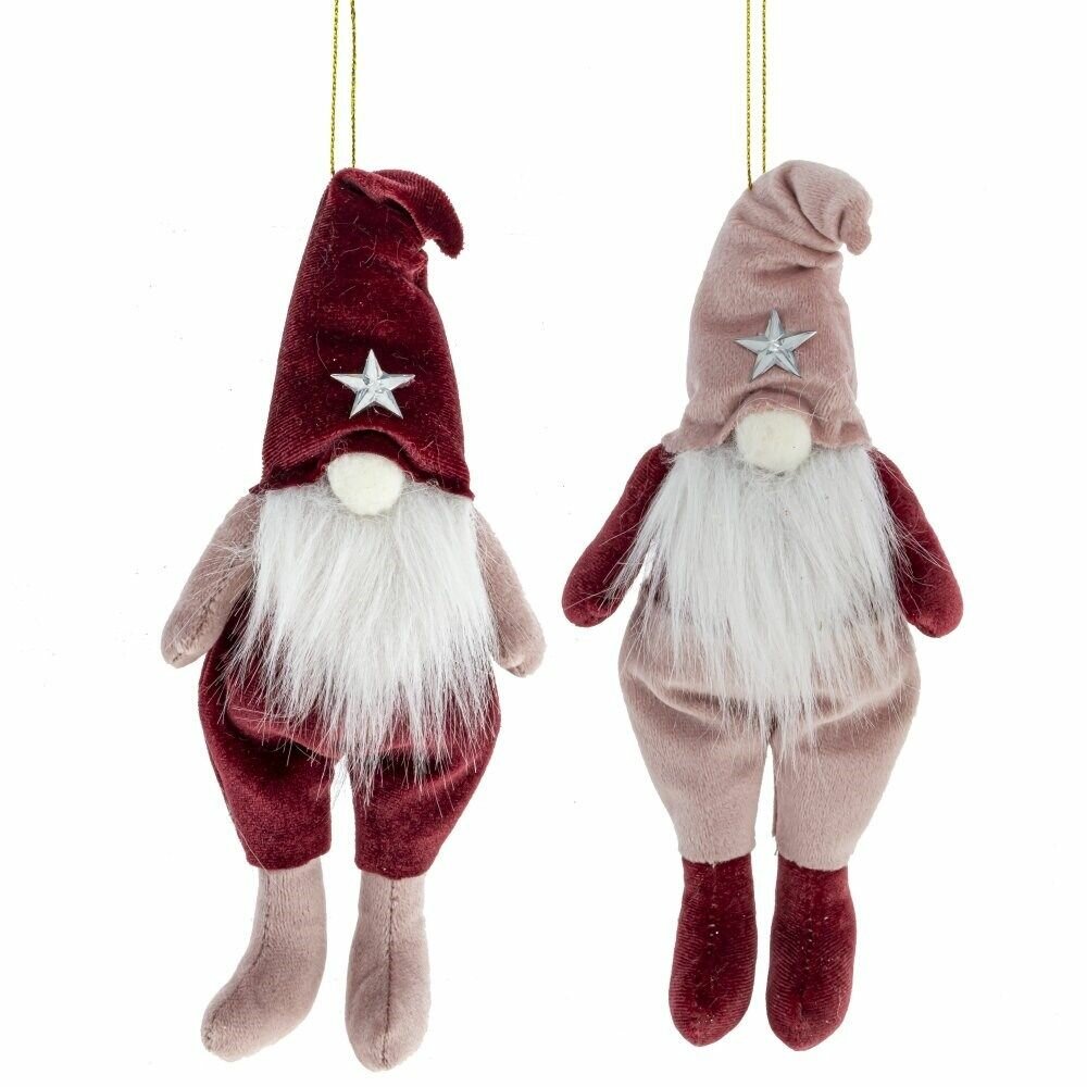 Игрушка набивная "Гном", 9х4х20 см, 2 вида, 1 штука