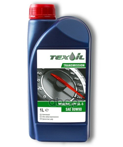 Масло Texoil Transmission Gl-5 Sae80w90 (1 Л) Мин. TEX-OIL арт. МТ30260