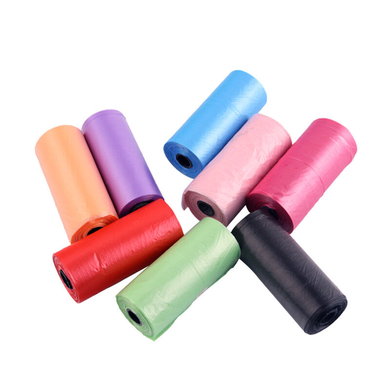 Рулон из 20 пакетов для утилизации помета кошек и собак - премиум-качество, водонепроницаемые, биоразлагаемые,