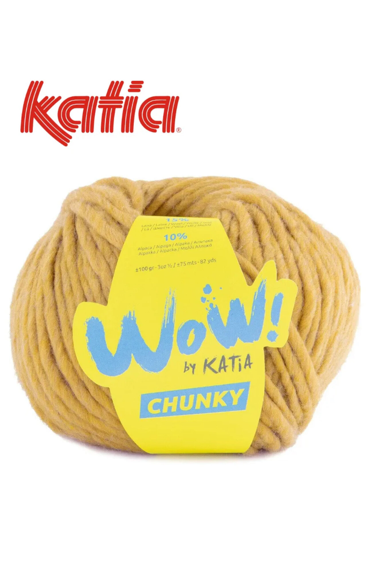 Пряжа для вязания Katia Wow-Chunky 63, 1 моток