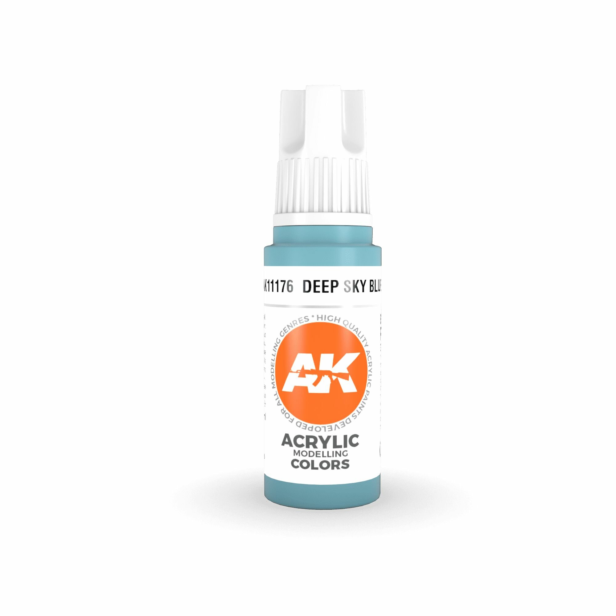Краска акриловая AK INTERACTIVE Deep Sky Blue 11176 17ml