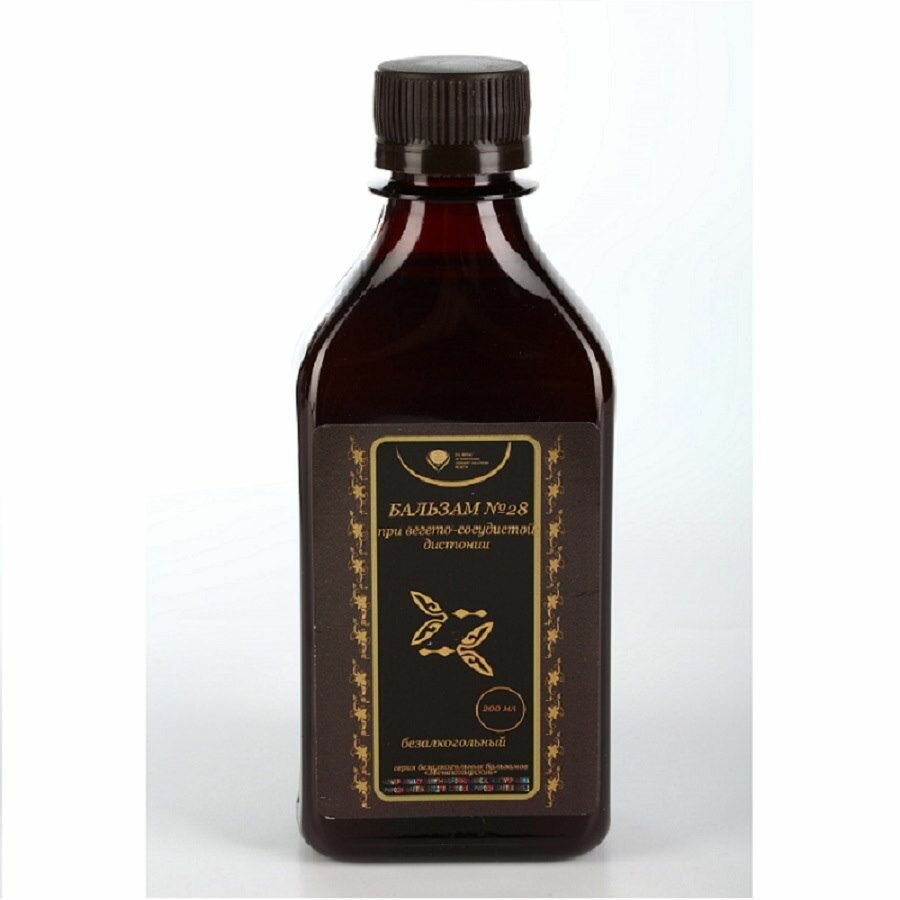 Бальзам Монастырский №28 При вегето-сосудистой дистонии 200 мл (Доктор Гиллер)
