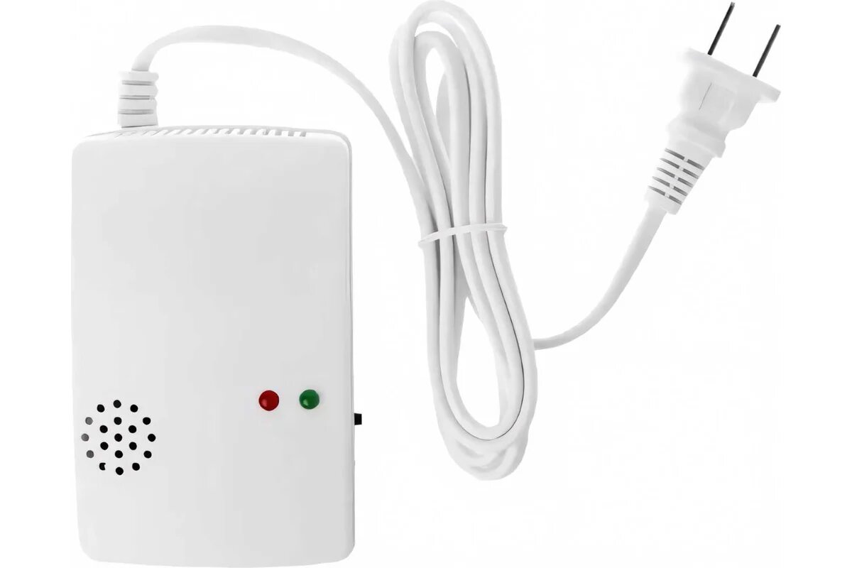 ZDK Gaz 1186 Датчик утечки бытового газа для дома с автоматическим оповещением тревоги