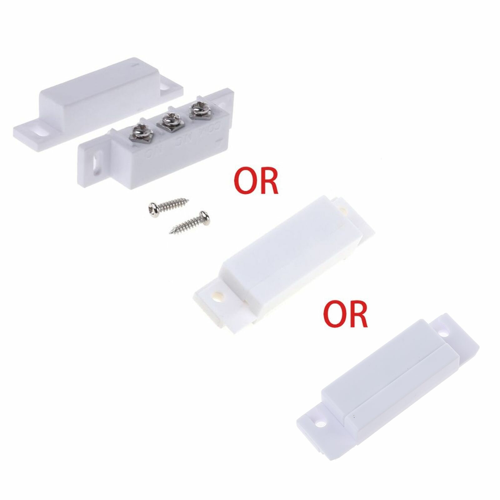 1 комплект из 2 шт, кабель MC-31B с проводным магнитным выключателем двери-нормально открытый + нормально закрытый