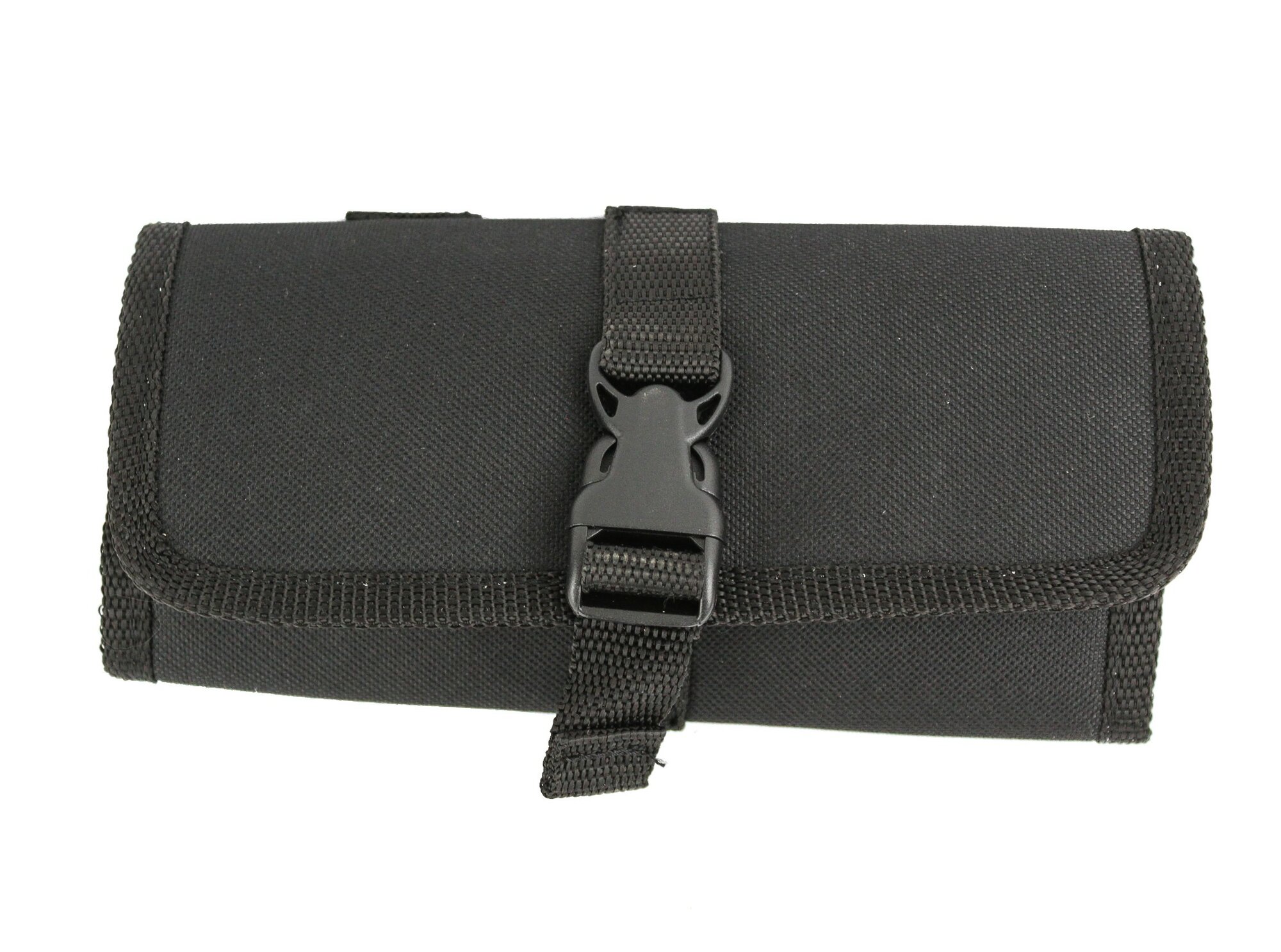 Хольстер Подсумок на 8 п-н универсальный 12,16,20к модуль ткань черный для ремня MOLLE