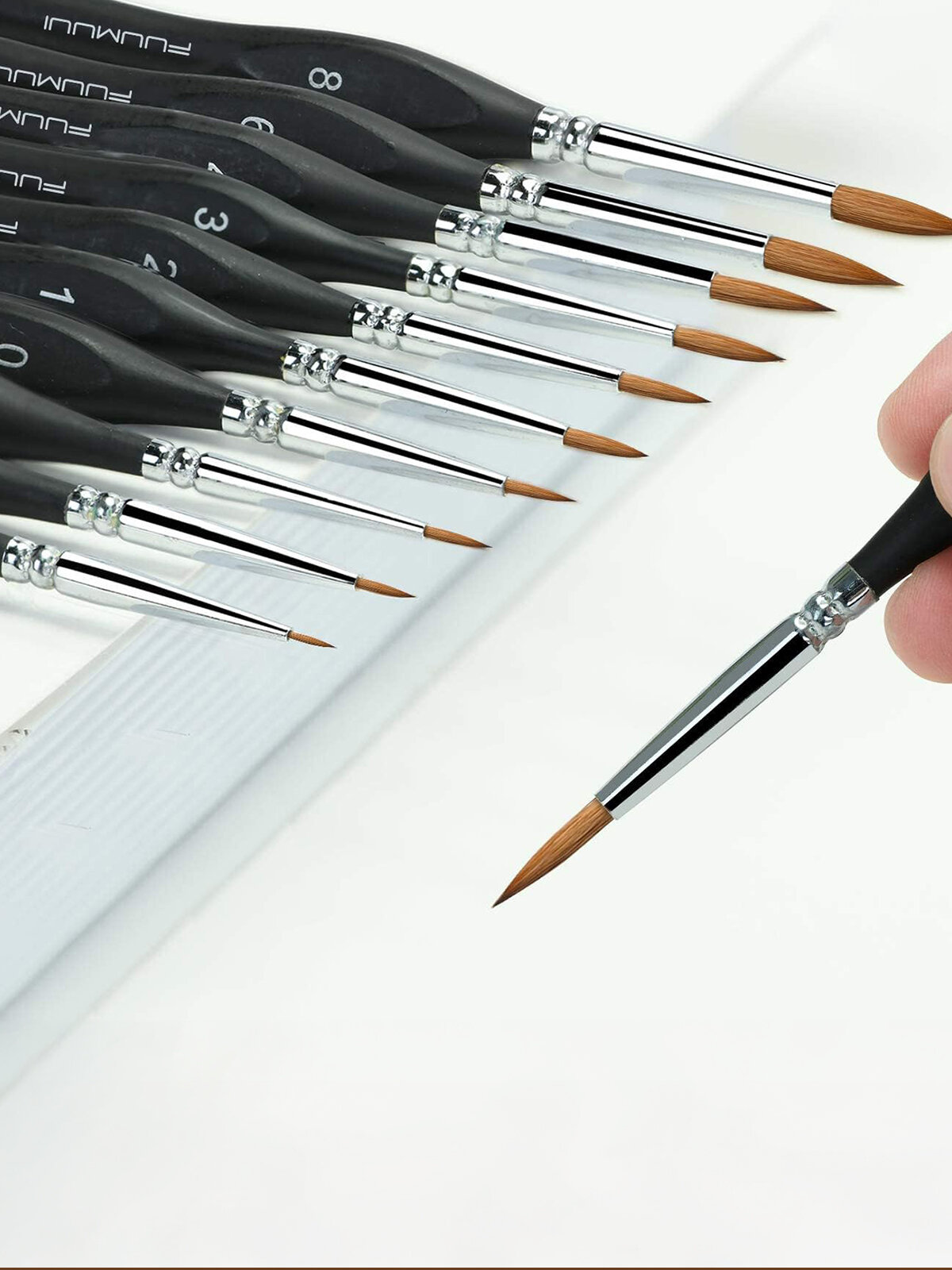 Кисти для акварели из соболя