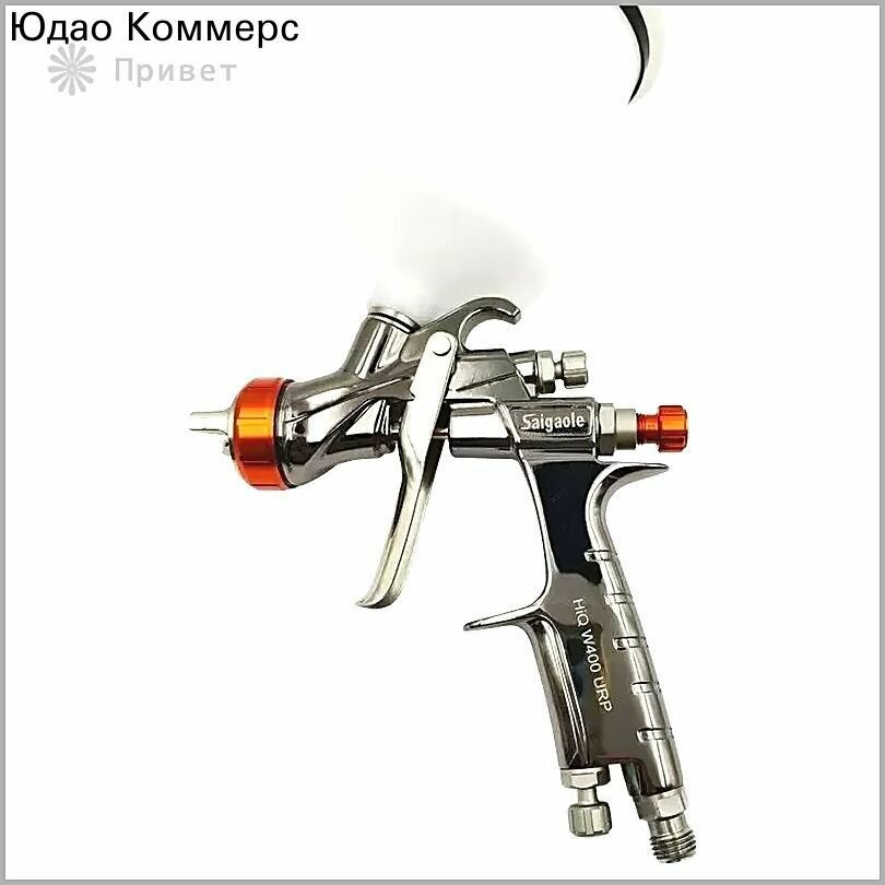 Акция! Краскопульт пневматический, Anest Iwata KIWAMI4-BA 1.4 мм, профессиональный для автомобиля и лака, с манометром