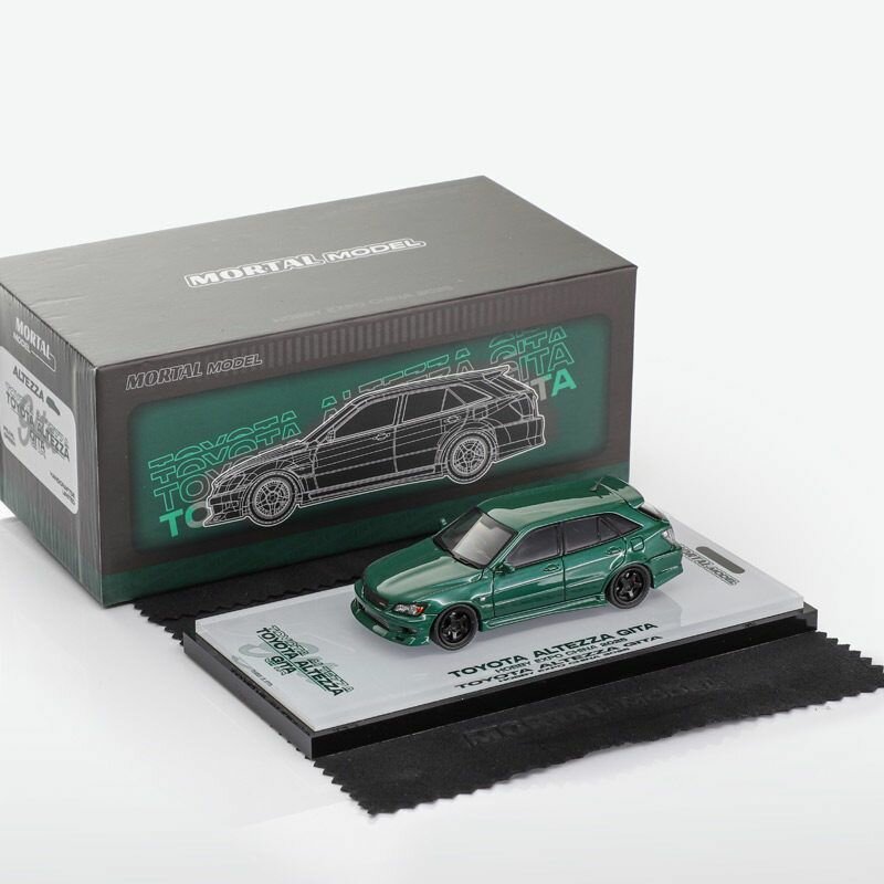 Mortal 1:64 Toyota Altezza Gita Elixir IS200 Shark Bite Модель автомобиля из сплава