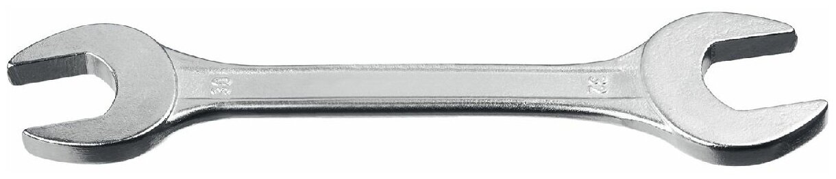 Рожковый гаечный ключ СИБИН 30 x 32 мм сталь С45 цинковое покрытие 270 мм ГОСТ 2838