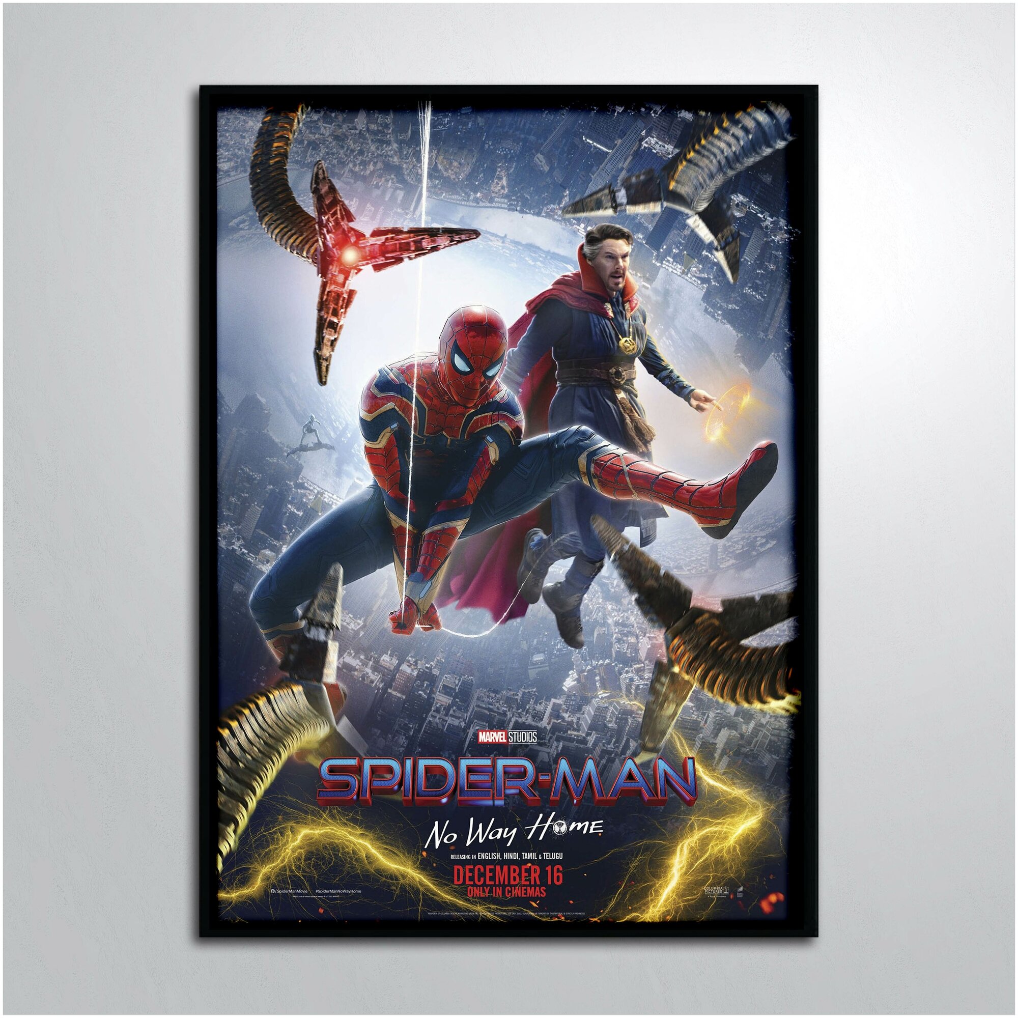 Постер без рамы/Марвел Человек-паук Нет пути домой Оригинал 2 Marvel Spider-Man: No Way Home