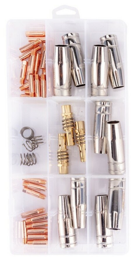 Набор комплектующих MIG-15 /48 предметов в коробке Foxweld