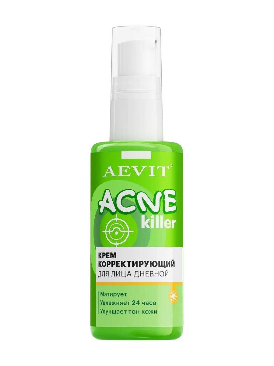 Крем для лица Aevit Acnekiller дневной корректирующий, 50 мл