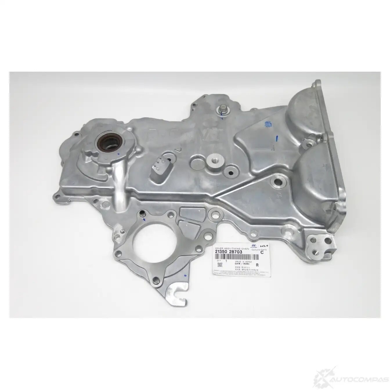 Крышка цепи Грм Hyundai Elantra i20 i30 ix20 Solaris Veloster Kia Carens CeeD Cerato ProCeed Rio Seltos Soul Spectra Venga 1440926011 6UX 2AJB 213502 B703